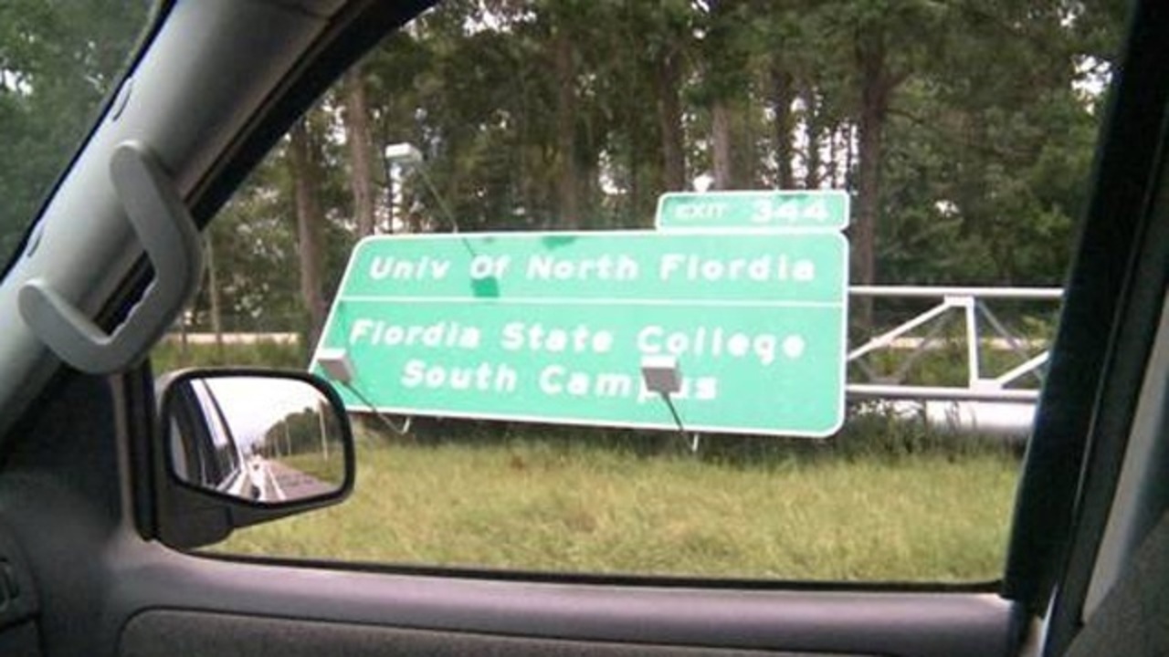 Misspelled Road Signs