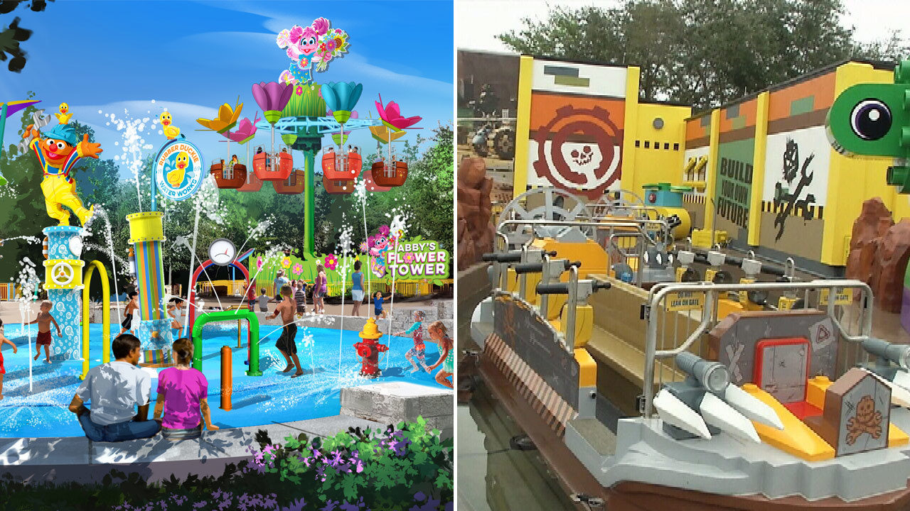 SeaWorld, Legoland opening new park attractions on same day